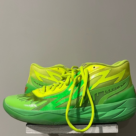Puma | Shoes | Used Puma Melo 2s Slime With Box | Poshmark